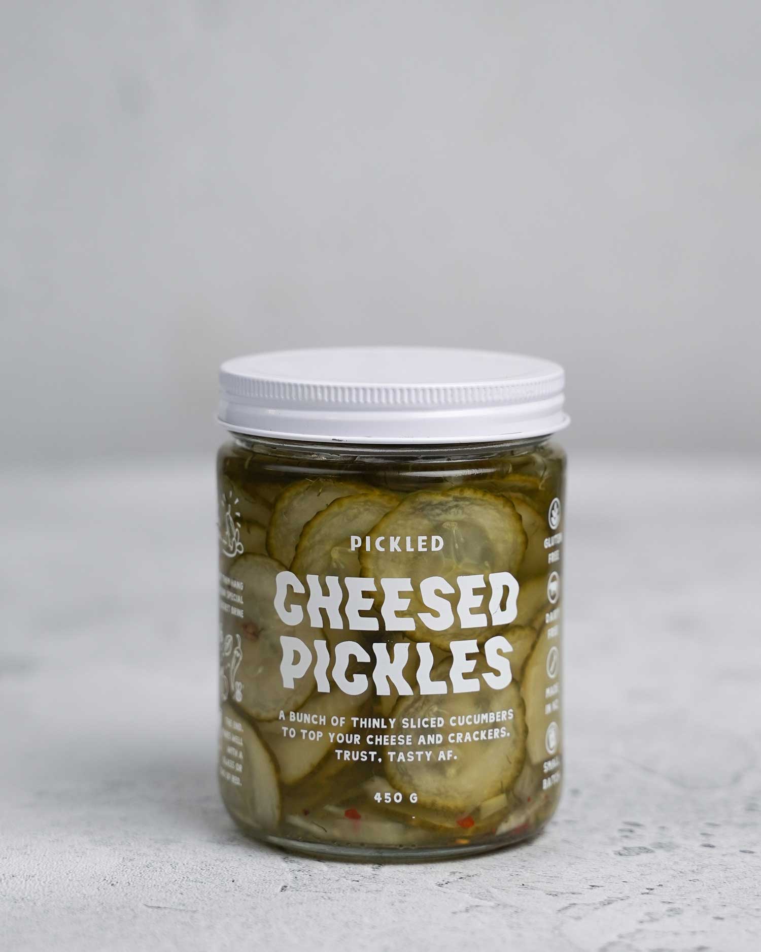 Cheesed Pickles – Pickled